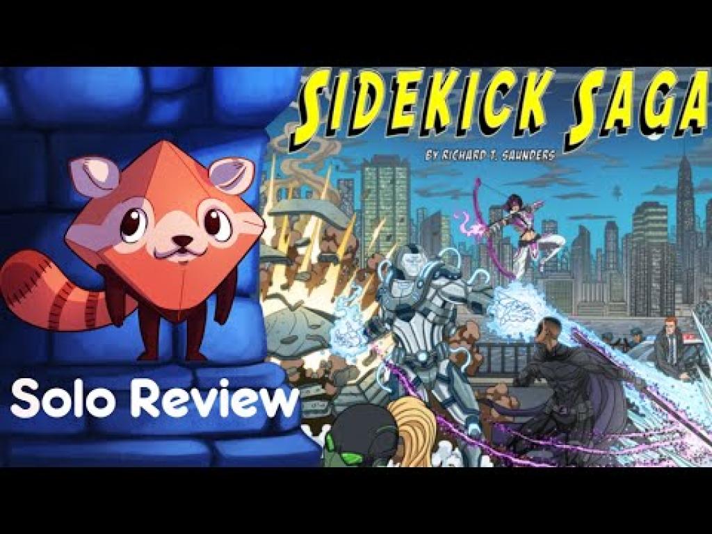 Sidekick Saga Review - with Liz Davidson|The Dice Tower