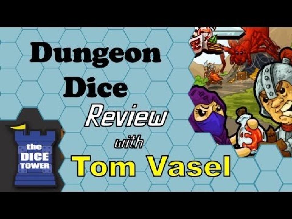 Dungeon Dice Review - with Tom Vasel|The Dice Tower