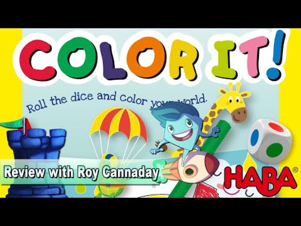 Color It! Review - with Roy Cannaday|The Dice Tower