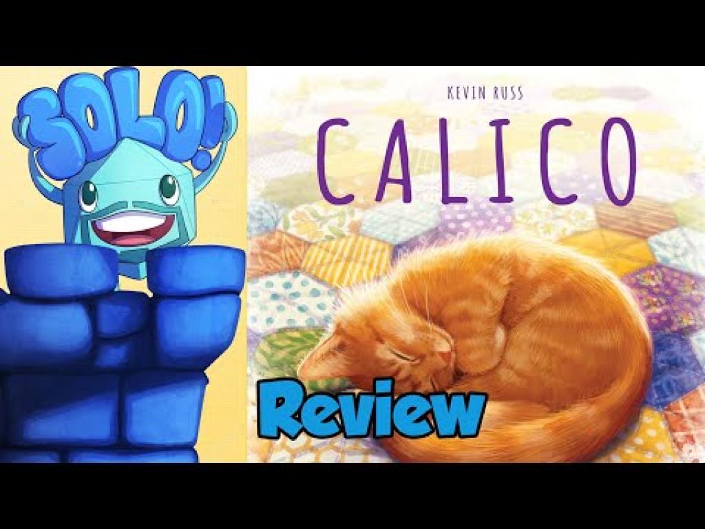 Calico Solo Mode Review - with Mike DiLisio|The Dice Tower