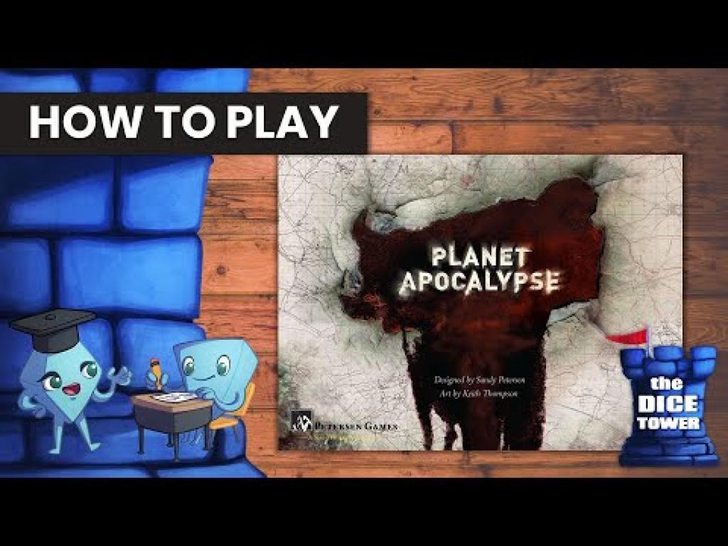 Planet Apocalypse Board Game - How to Play. With Stella and Tarrant ...