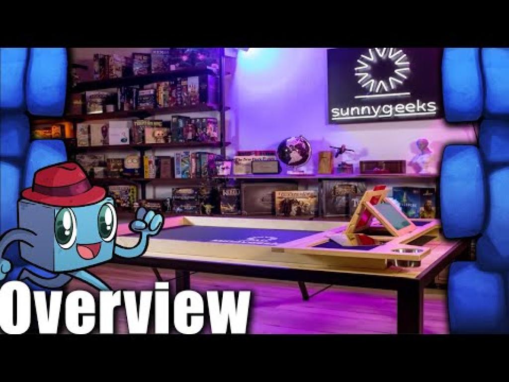 Rathskellers Sunnygeeks Game Table Overview - with Tom Vasel | The Dice Tower