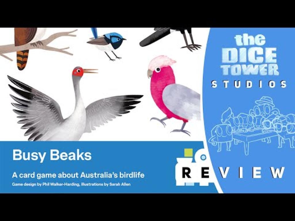 Busy Beaks Review|The Dice Tower