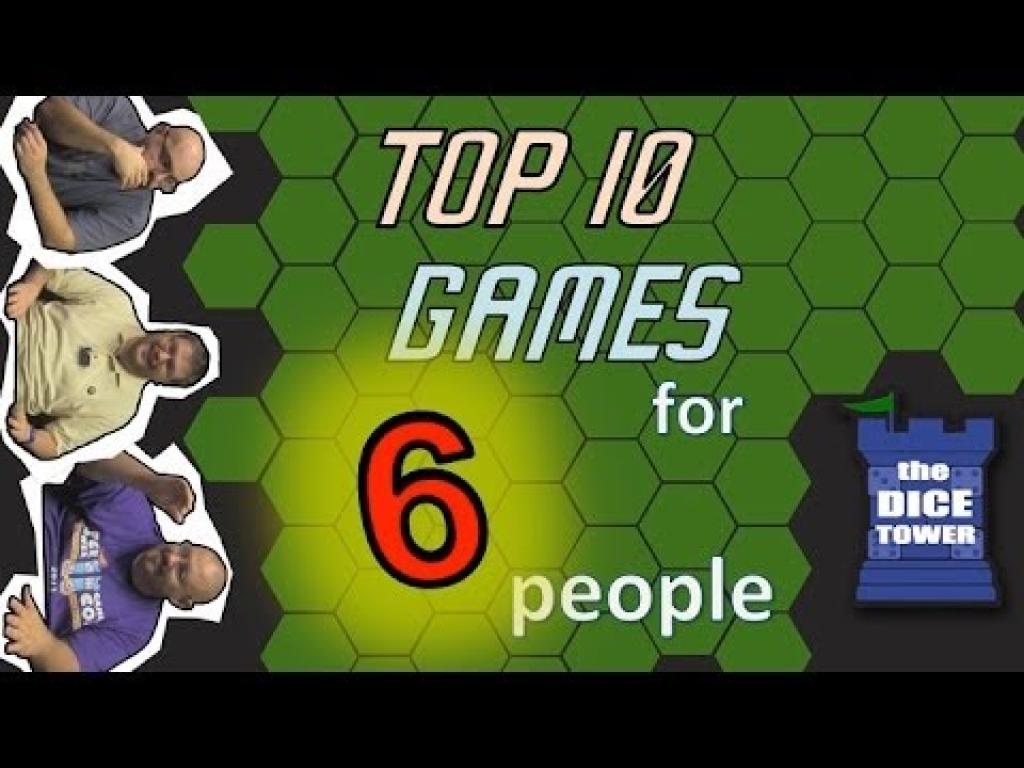 Top Ten Six Player Games | The Dice Tower
