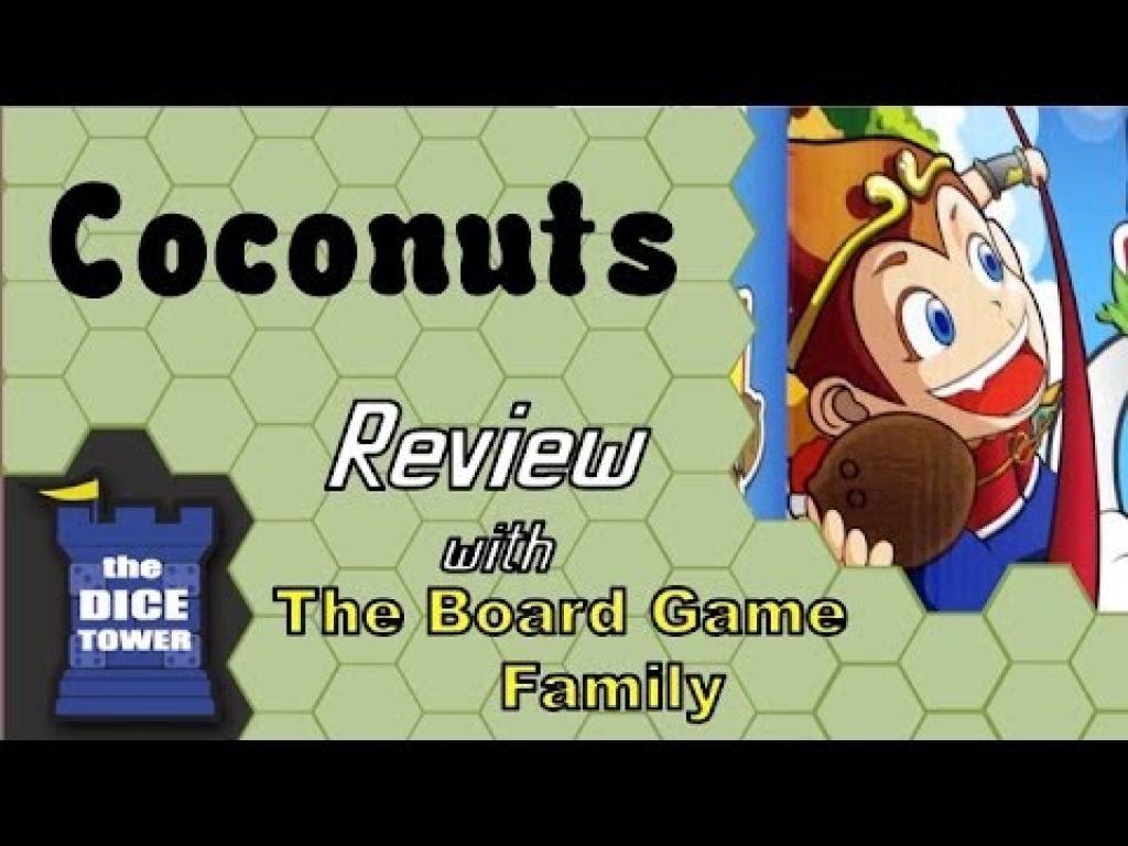 Coconuts Review - with the Board Game Family|The Dice Tower