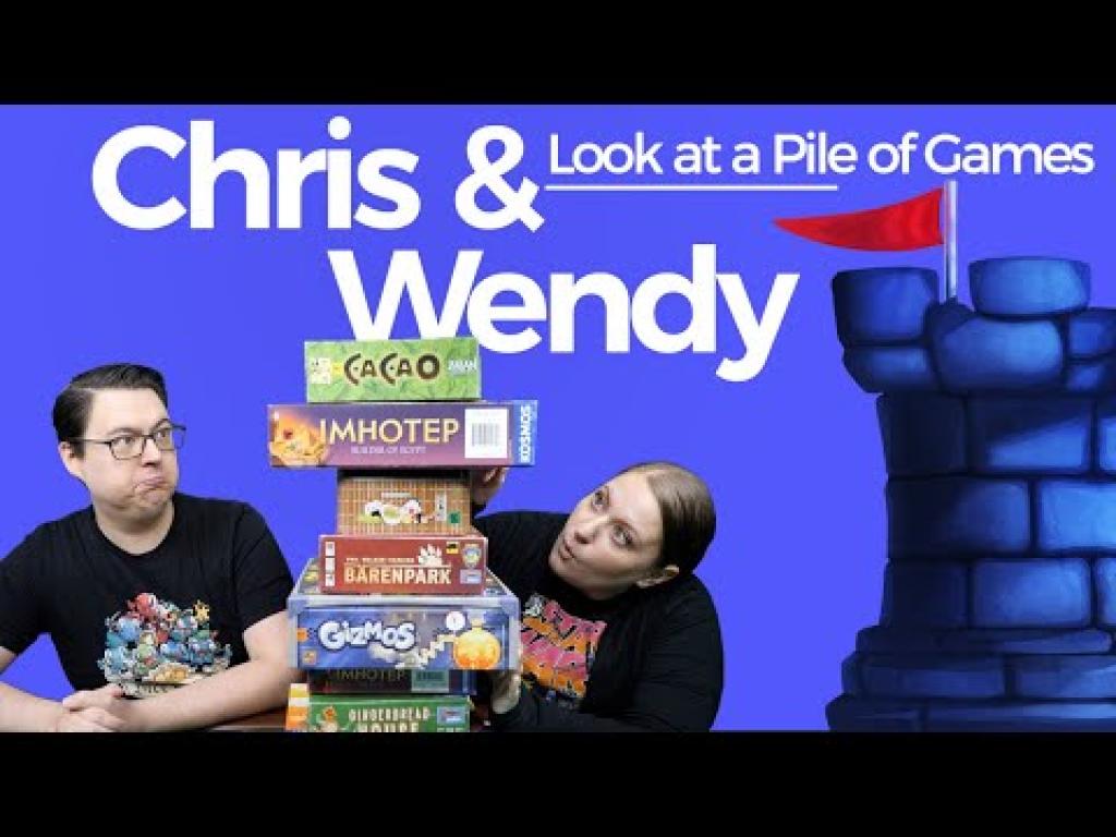 Chris and Wendy Look at a Pile of Phil Walker Harding Games | The Dice ...