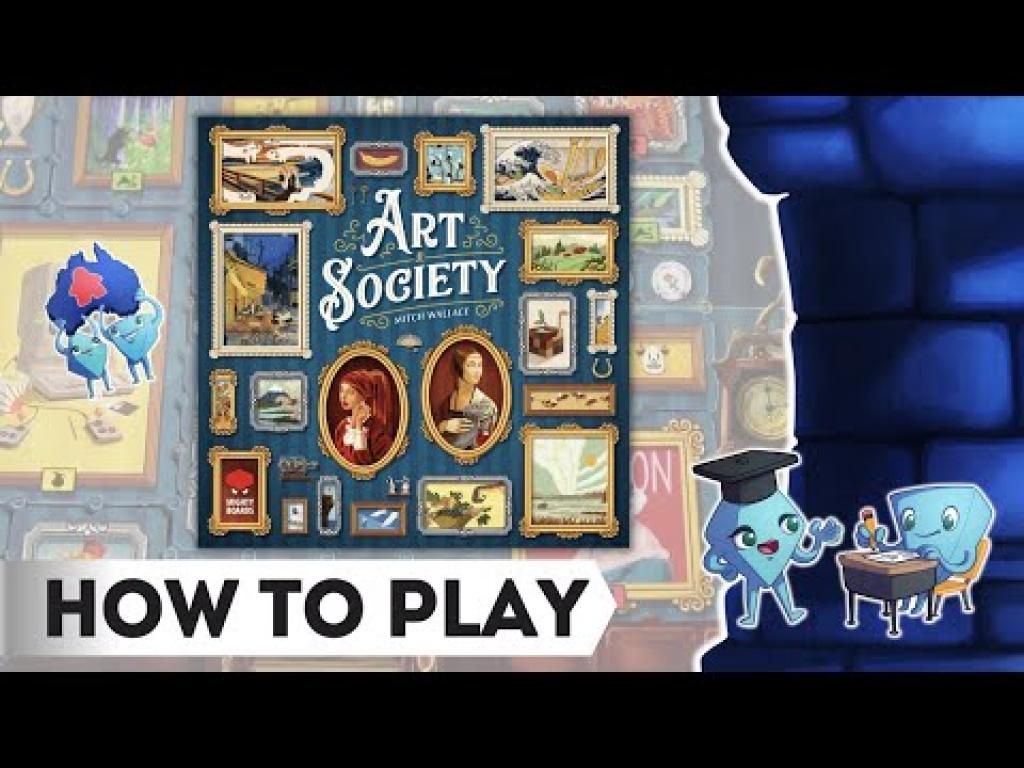 Art Society - How to Play Board Game. With Stella and Tarrant | The ...