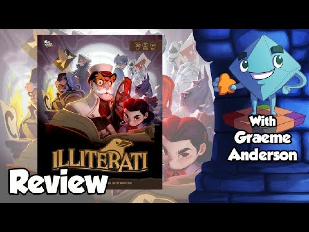 Illiterati Review with Graeme|The Dice Tower