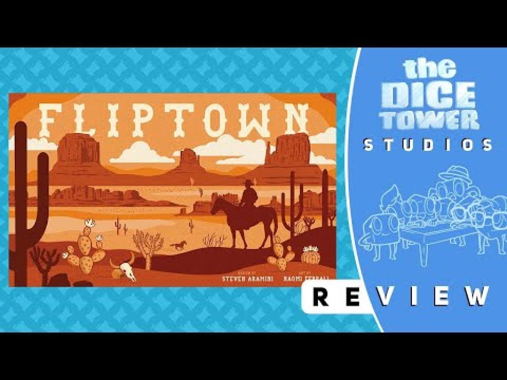 Fliptown Review: 5 Card Flip and Draw|The Dice Tower