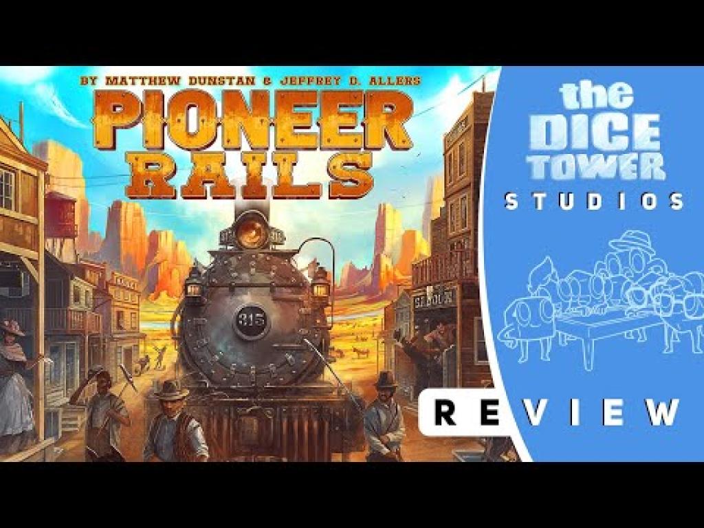 Pioneer Rails Review: Flip & Write, Old West Style|The Dice Tower
