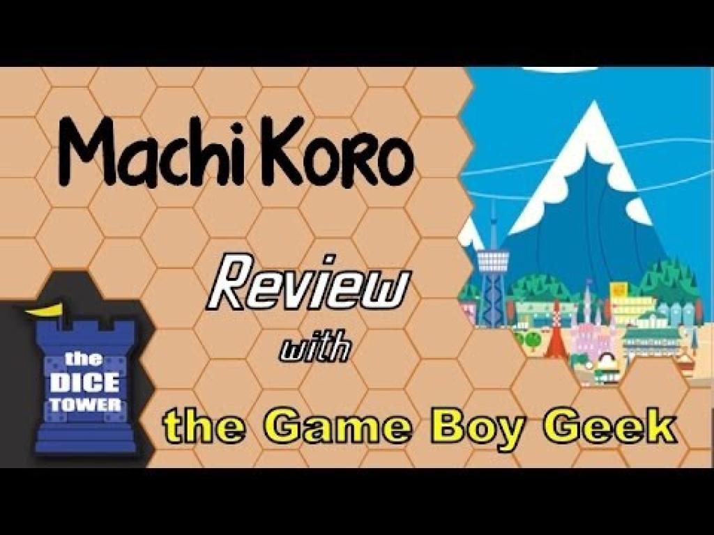 Machi Koro Review - with the Game Boy Geek|The Dice Tower