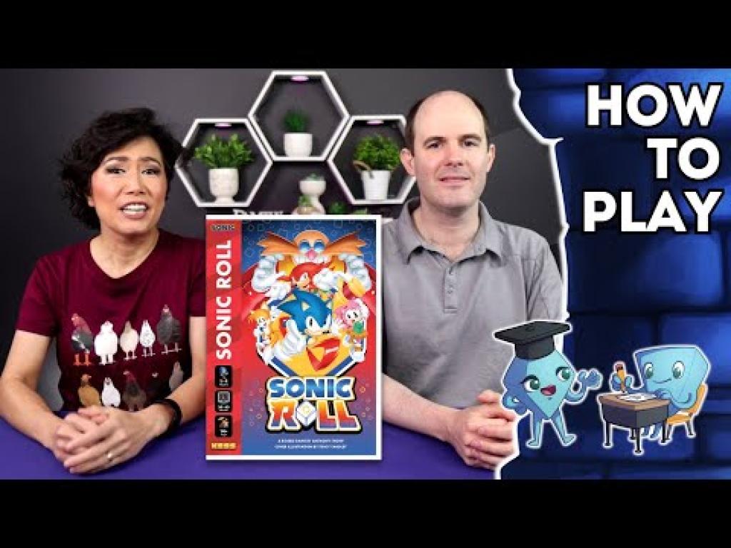 Sonic Roll - How to Play Board Game. With Stella and Tarrant | The Dice ...
