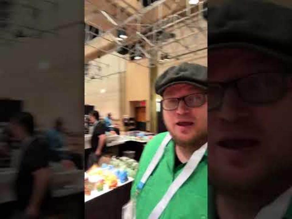 Check out our booth at Dice Tower West! | The Dice Tower