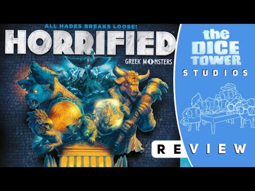 Horrified Greek Monsters Review: It's Time To Learn Greek|The Dice Tower