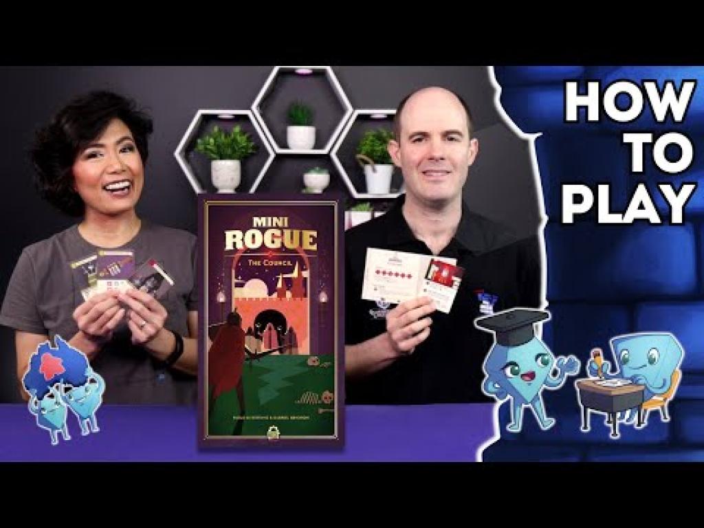 Mini Rogue The Council - How to Play Board Game. With Stella and ...