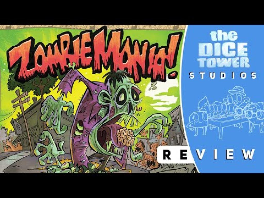 Zombie Mania! Review: Don't Come in Undead Last | The Dice Tower