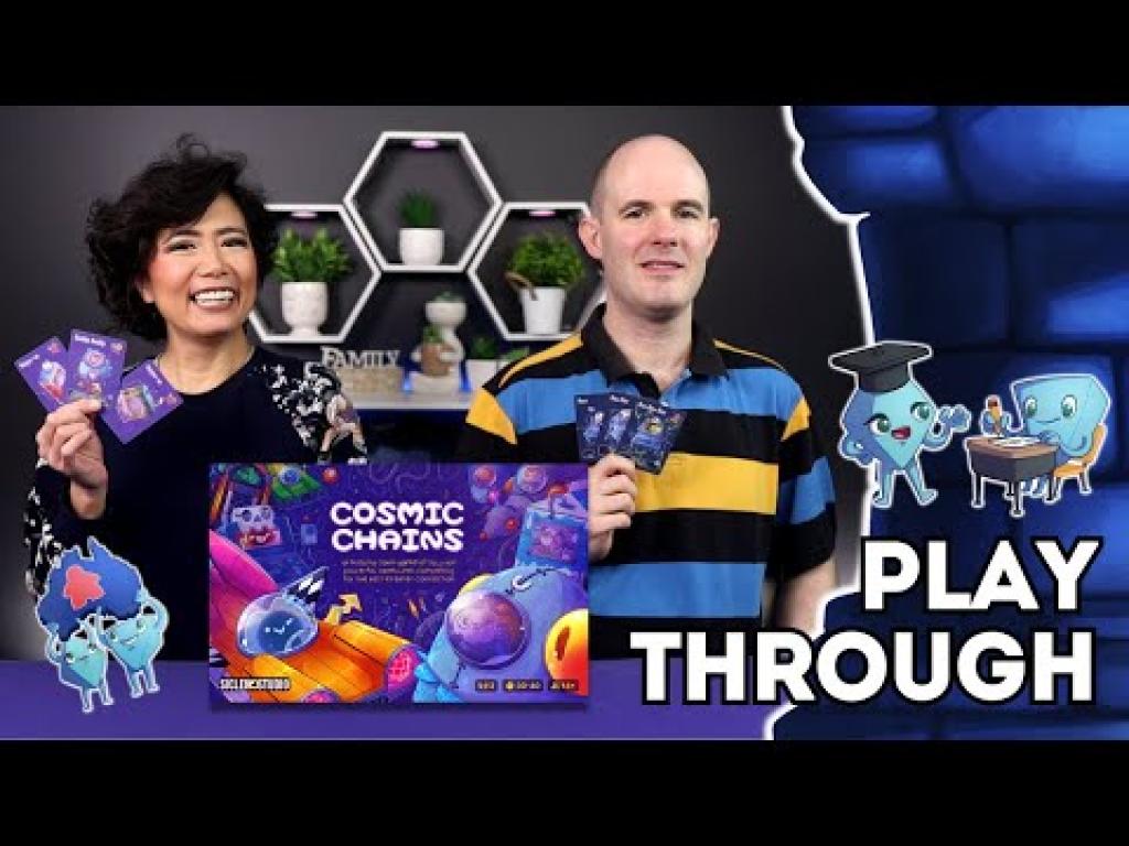 Cosmic Chains - Team Cats vs Team Robots - Playthrough w/ Tarrant ...