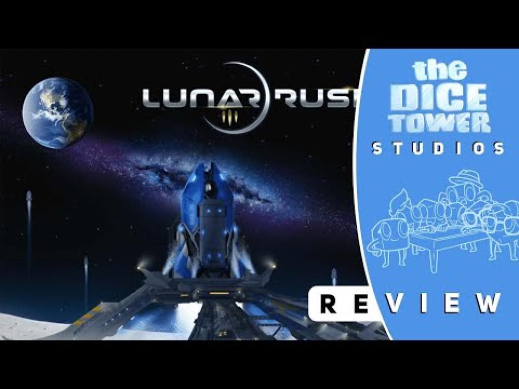 Lunar Rush Review: A Rush and a Push and the Moon is Ours | The Dice Tower