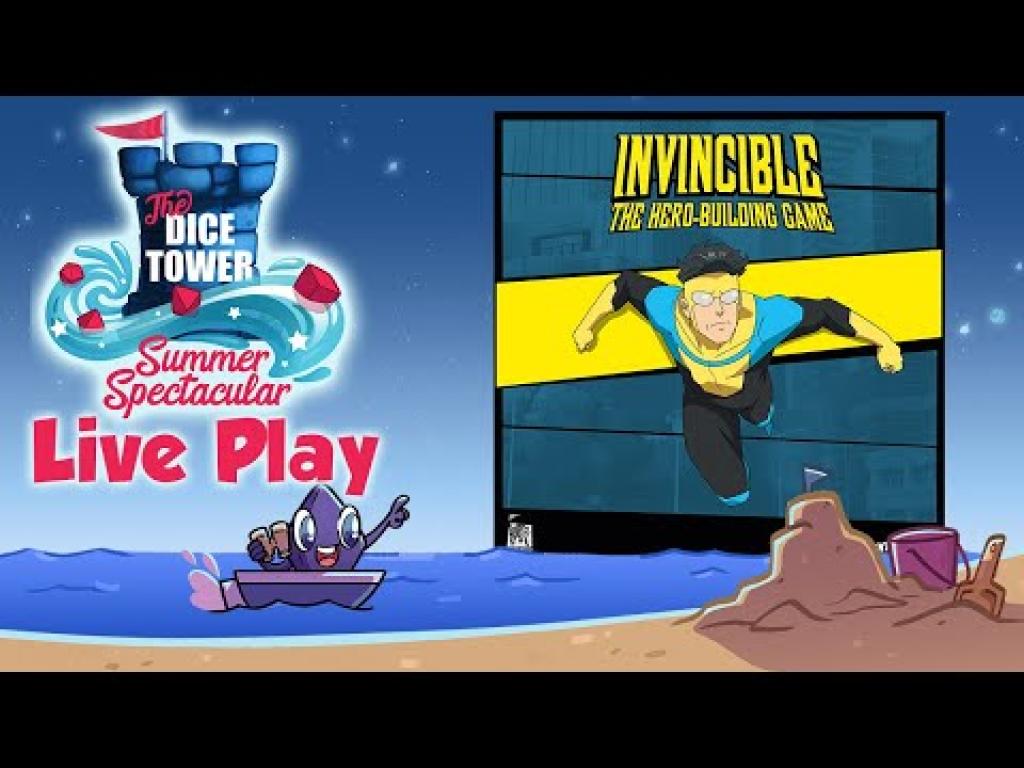 Invincible: The Hero Building Game Playthrough | The Dice Tower