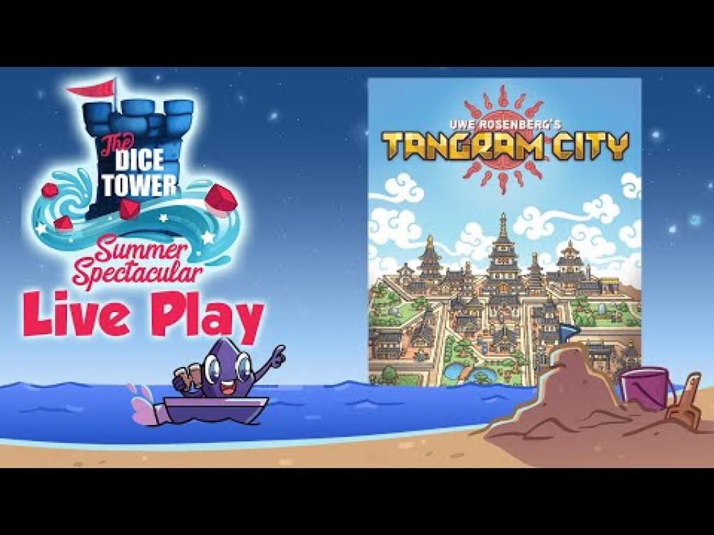 Tangram City Playthrough | The Dice Tower