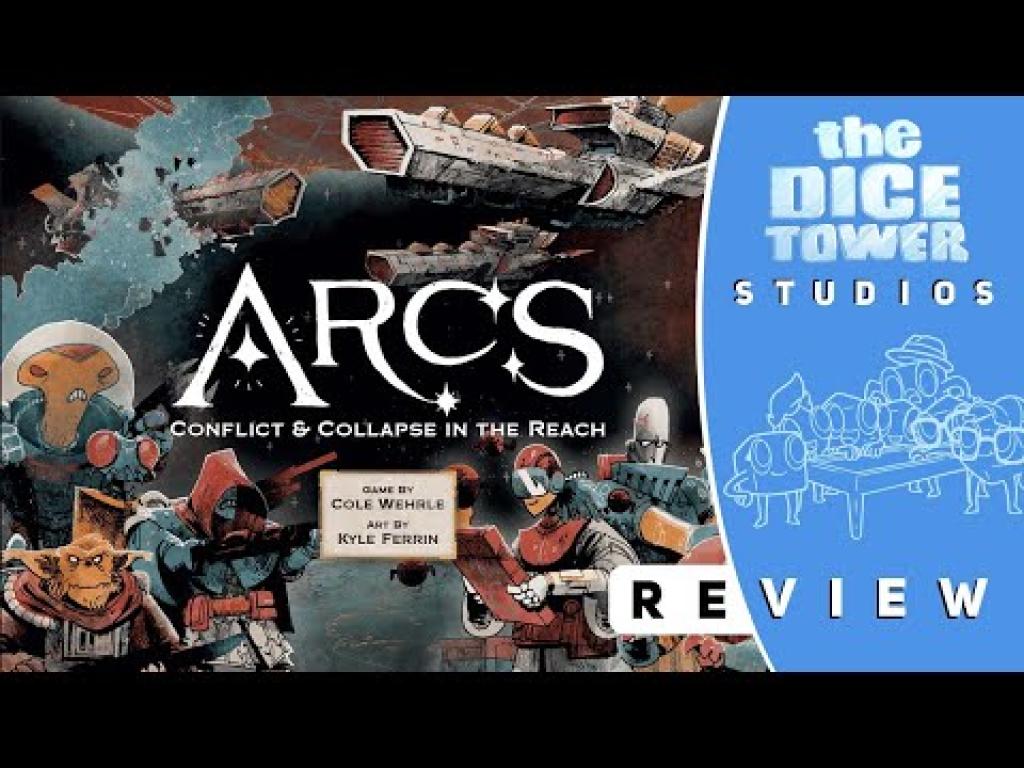 Arcs Review: Ambition, Rebellion, Combat, Space|The Dice Tower