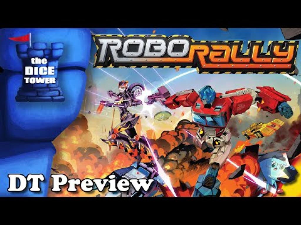 Robo Rally Transformers - DT Preview with Mark Streed | The Dice Tower