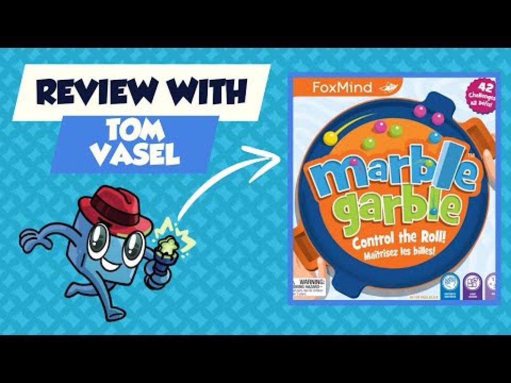 Marble Garble Review with Tom Vasel|The Dice Tower
