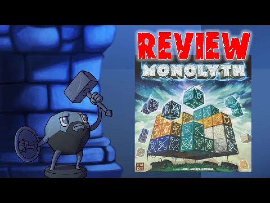 Monolyth Review with Sam Healey "...Is that Your Boulder?" | The Dice Tower