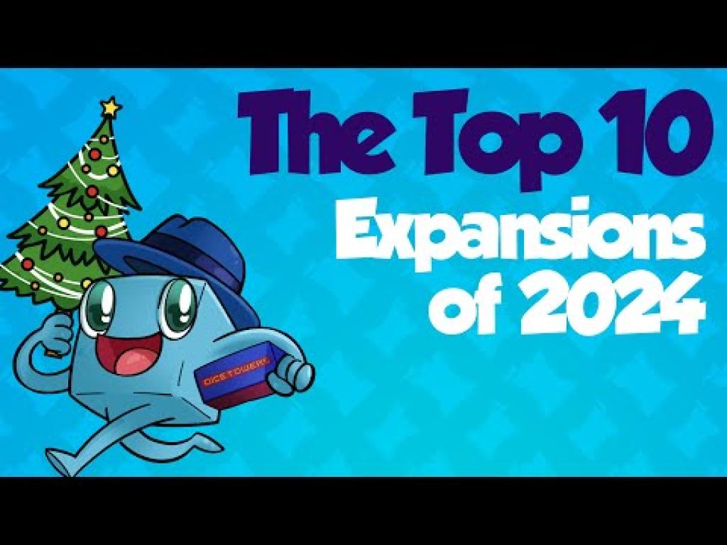 Top 10 Expansions of 2024 - with Tom Vasel | The Dice Tower