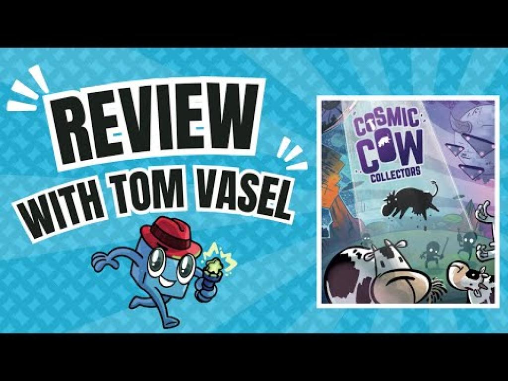 Cosmic Cow Collectors Review: Quick Take with Tom Vasel|The Dice Tower