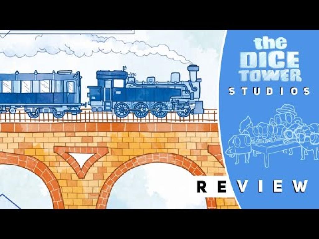 Railroad Tiles Review: Who Needs Ties When You've Got Tiles?|The Dice Tower