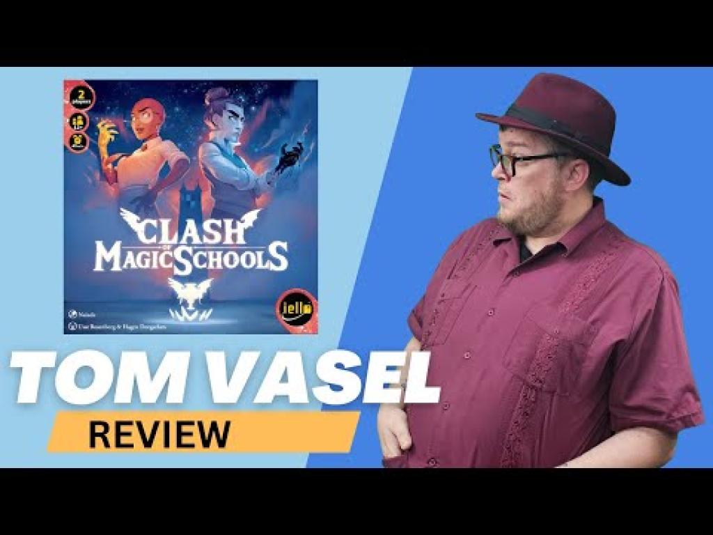 Clash of Magic Schools Review: Quick Take with Tom Vasel|The Dice Tower