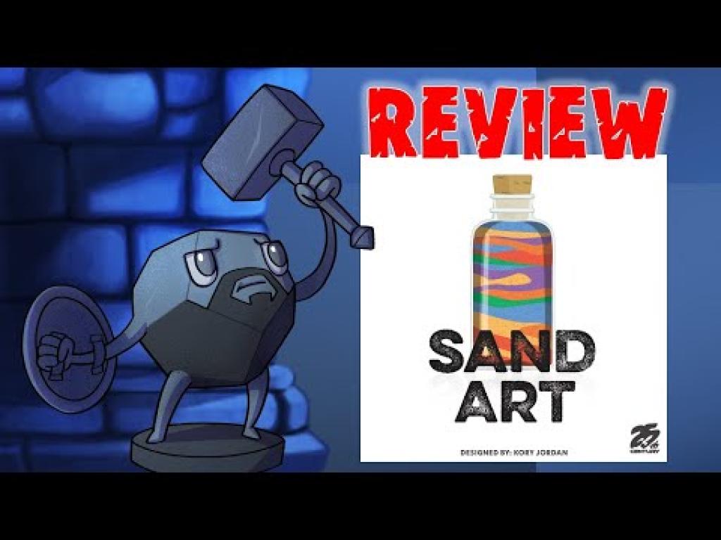 Sand Art Review with Sam Healey|The Dice Tower