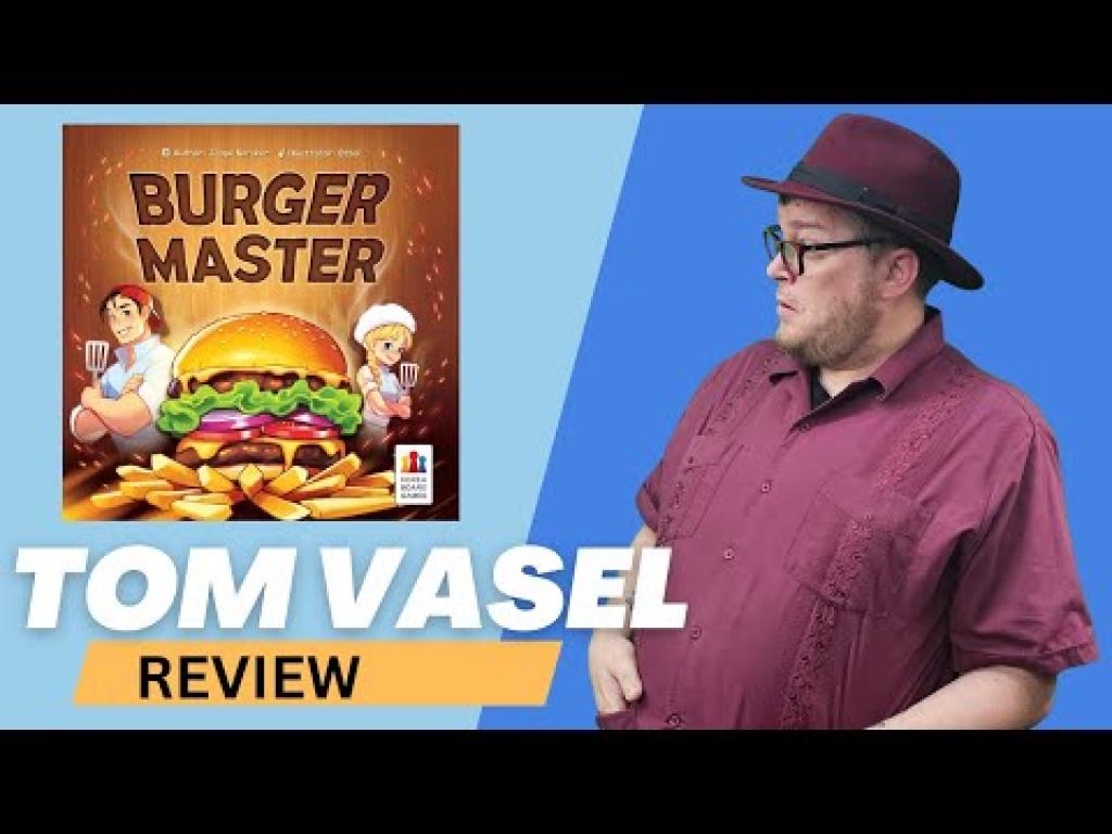 Burger Master Review: Quick Take with Tom Vasel|The Dice Tower