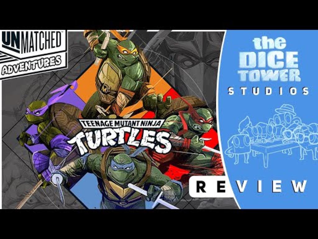 Unmatched Adventures: Teenage Mutant Ninja Turtles Review - It's About Krang Time!|The Dice Tower