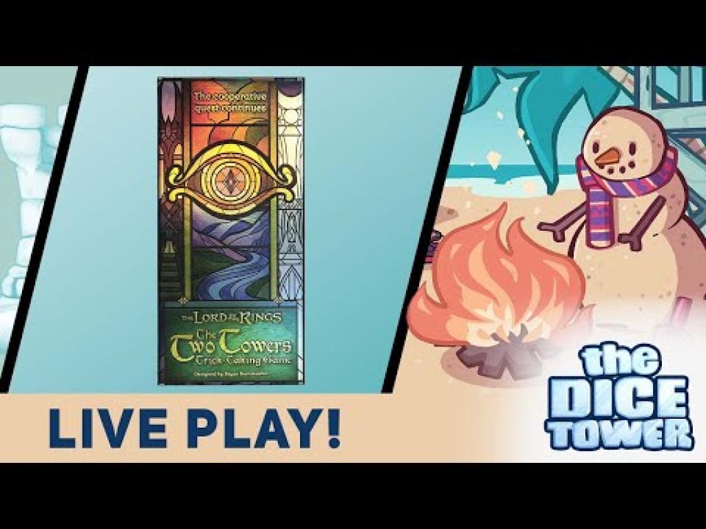 Live Play - Lord of the Rings: The Two Towers Trick-Taking Game | The ...