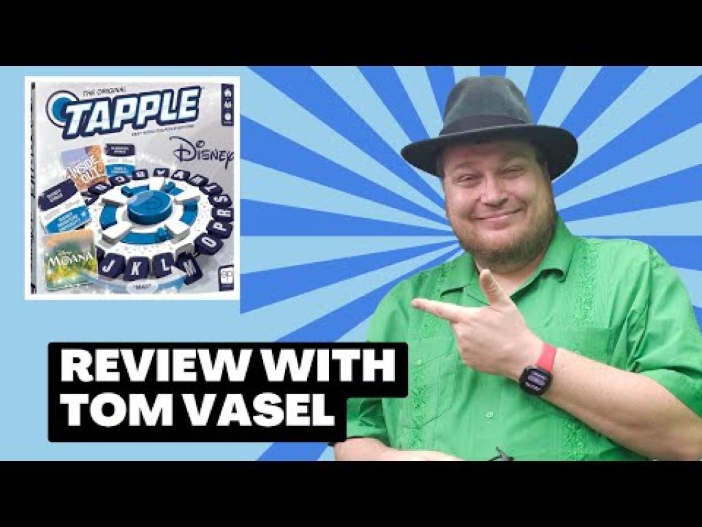 Tapple Disney Review: Quick Take with Tom Vasel|The Dice Tower