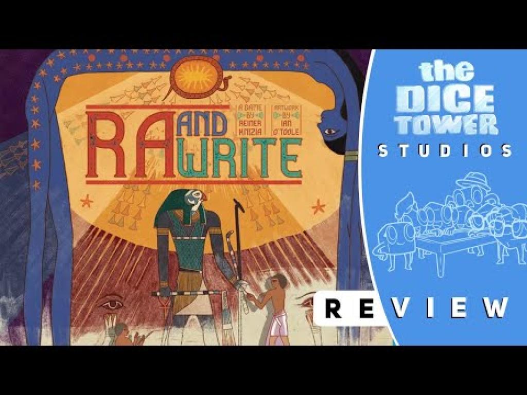 Ra and Write Review: Ra, Ra, Ra....and Write|The Dice Tower