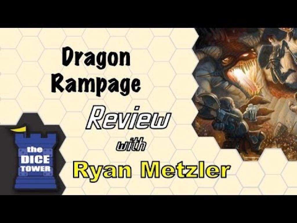 Dragon Rampage Review - with Ryan Metzler|The Dice Tower