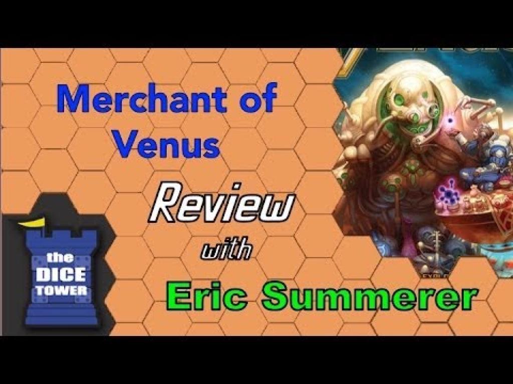 Merchant of Venus FFG - with Eric Summerer|The Dice Tower