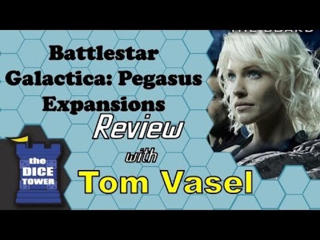 Battlestar Galactica - Pegasus Expansion - with Tom Vasel|The Dice Tower