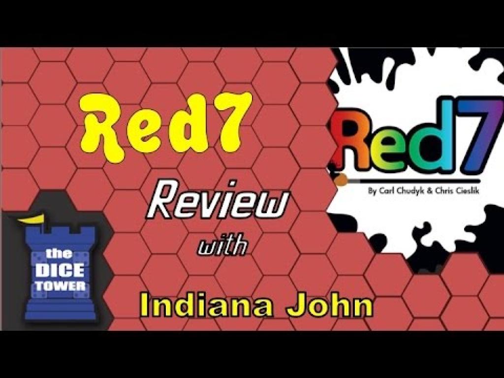 Red7 Review - with Indiana John|The Dice Tower