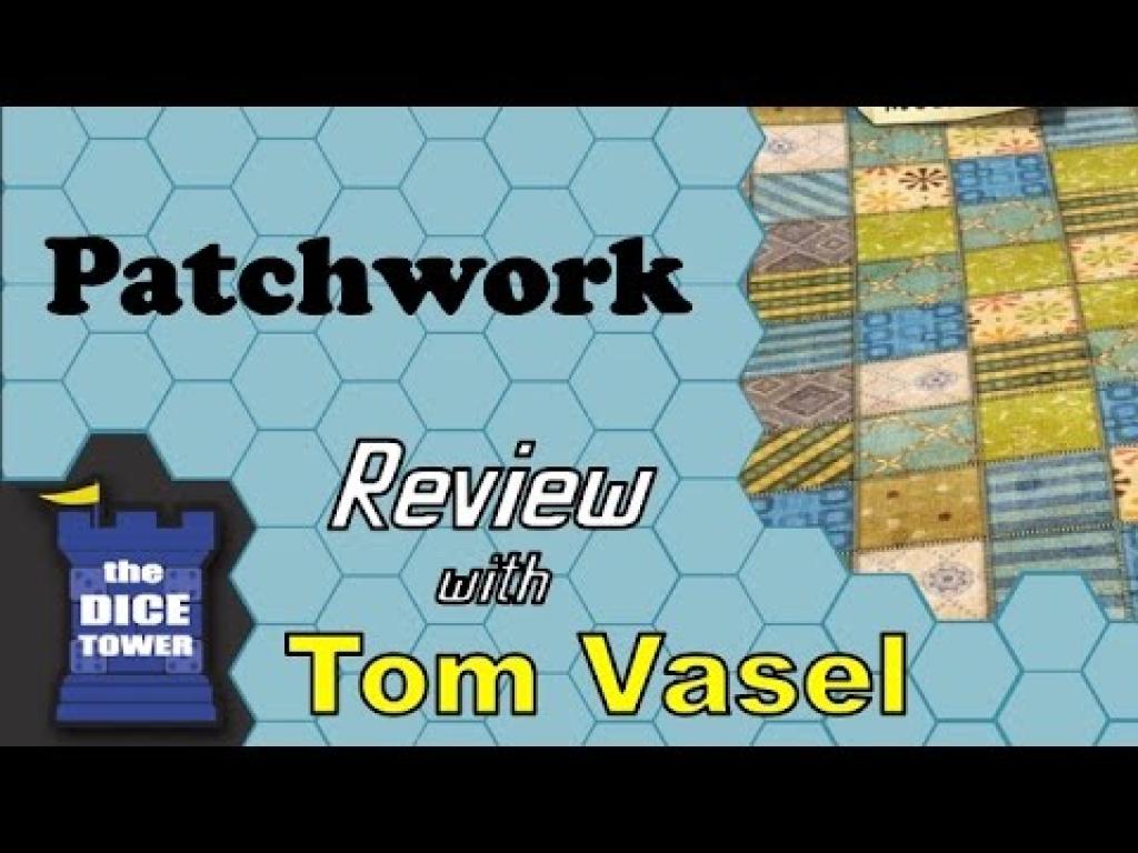 Patchwork Review - with Tom Vasel|The Dice Tower