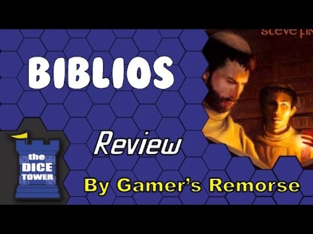 Biblios Review - with Gamer's Remorse|The Dice Tower