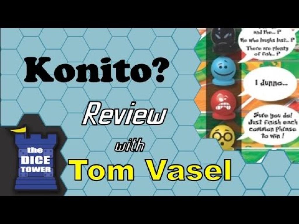 Konito? Review - with Tom Vasel|The Dice Tower