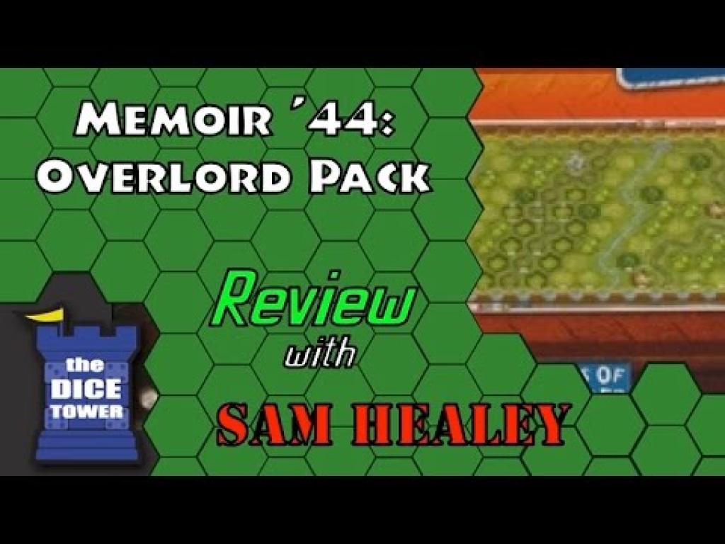 Memoir '44 Overlord Review - with Sam Healey|The Dice Tower