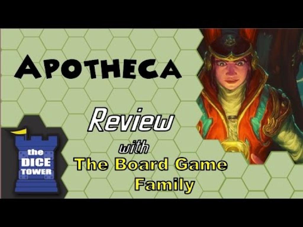 Apotheca Review - with the Board Game Family|The Dice Tower