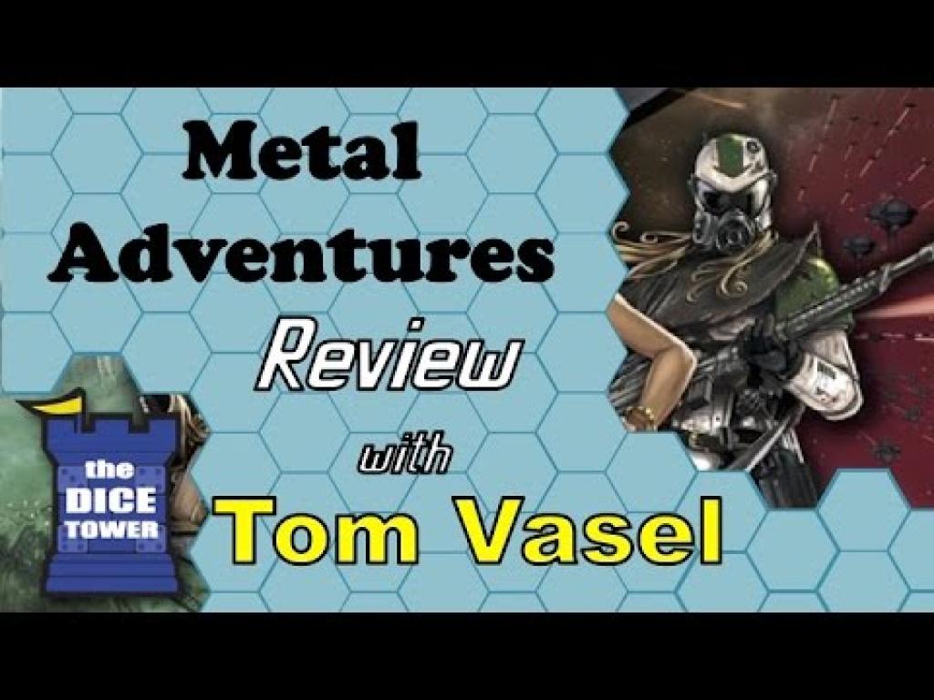 Metal Adventures Review - with Tom Vasel | The Dice Tower