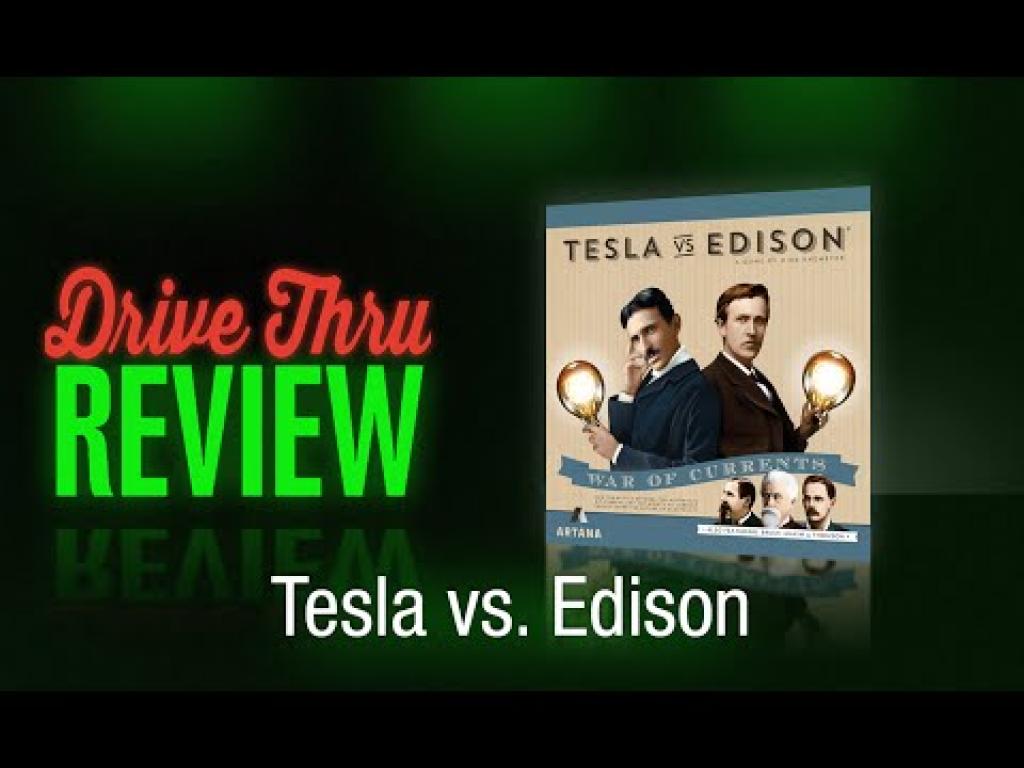 Tesla vs. Edison: War of Currents - Drive Thru Review | The Dice Tower
