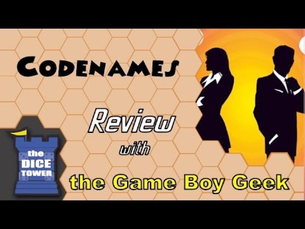 Codenames Review - with the Game Boy Geek|The Dice Tower